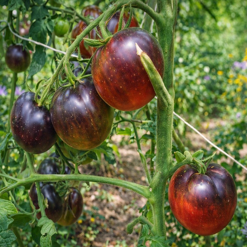 BLUE FLAME - orange-blue anthocyanin